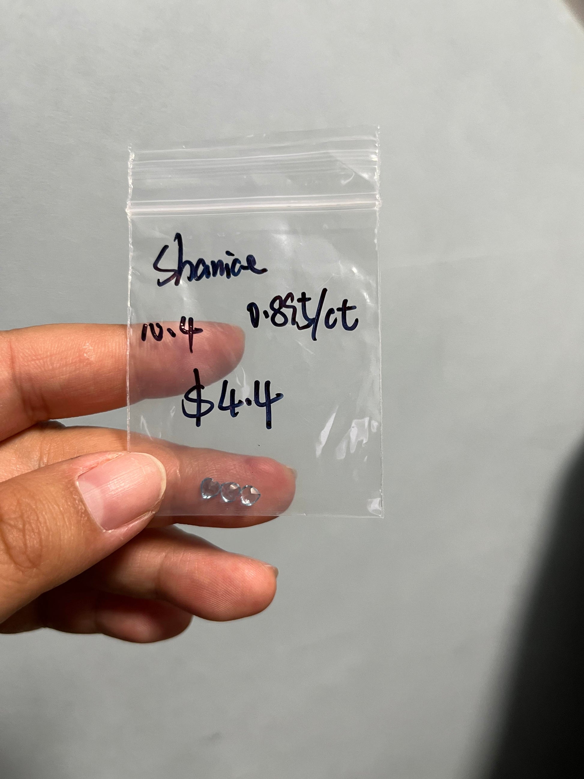 Miya-topaz stones three pcs – Wave Crystal Jewelry