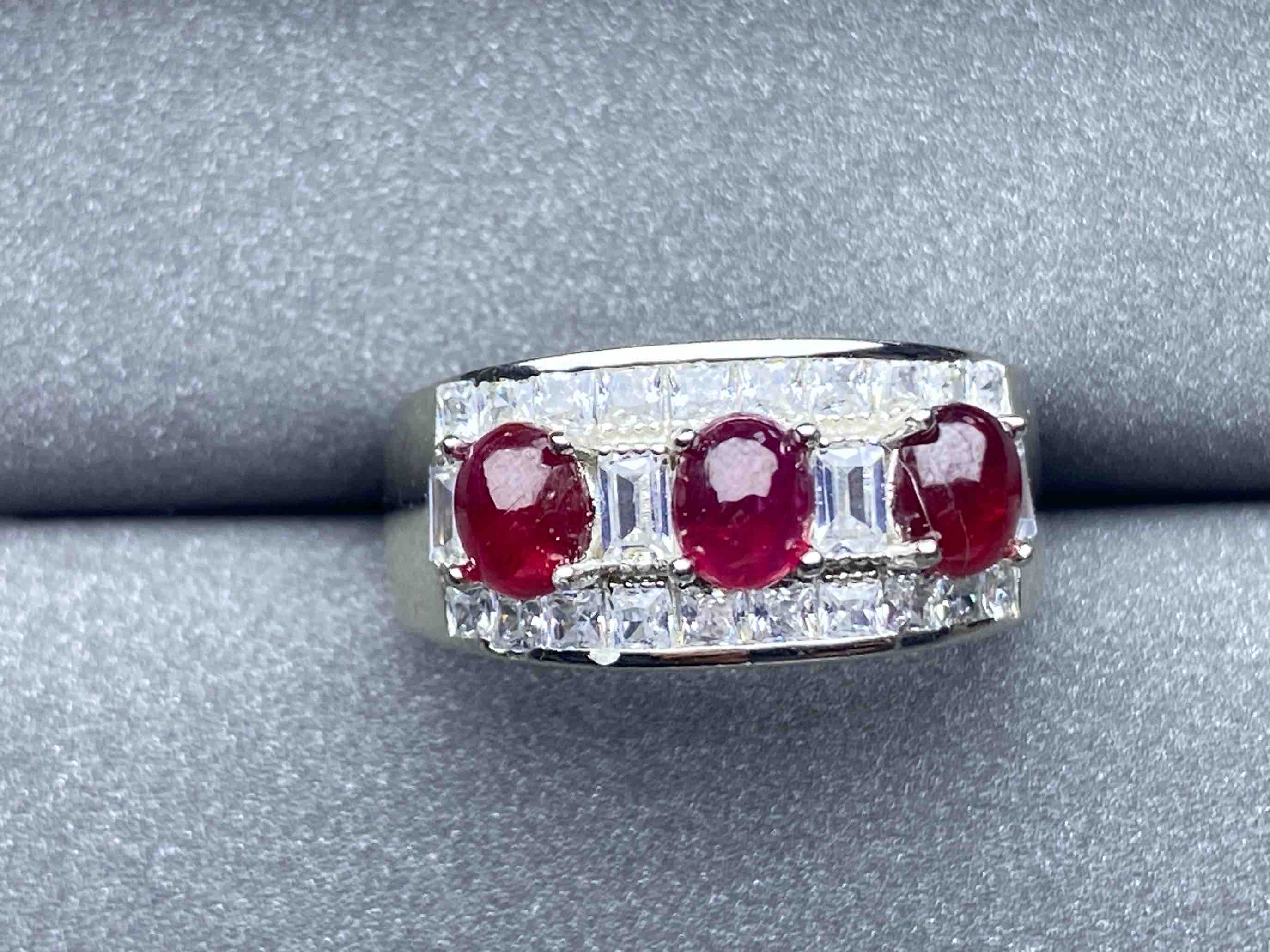 3965 Ruby Ring – Wave Crystal Jewelry