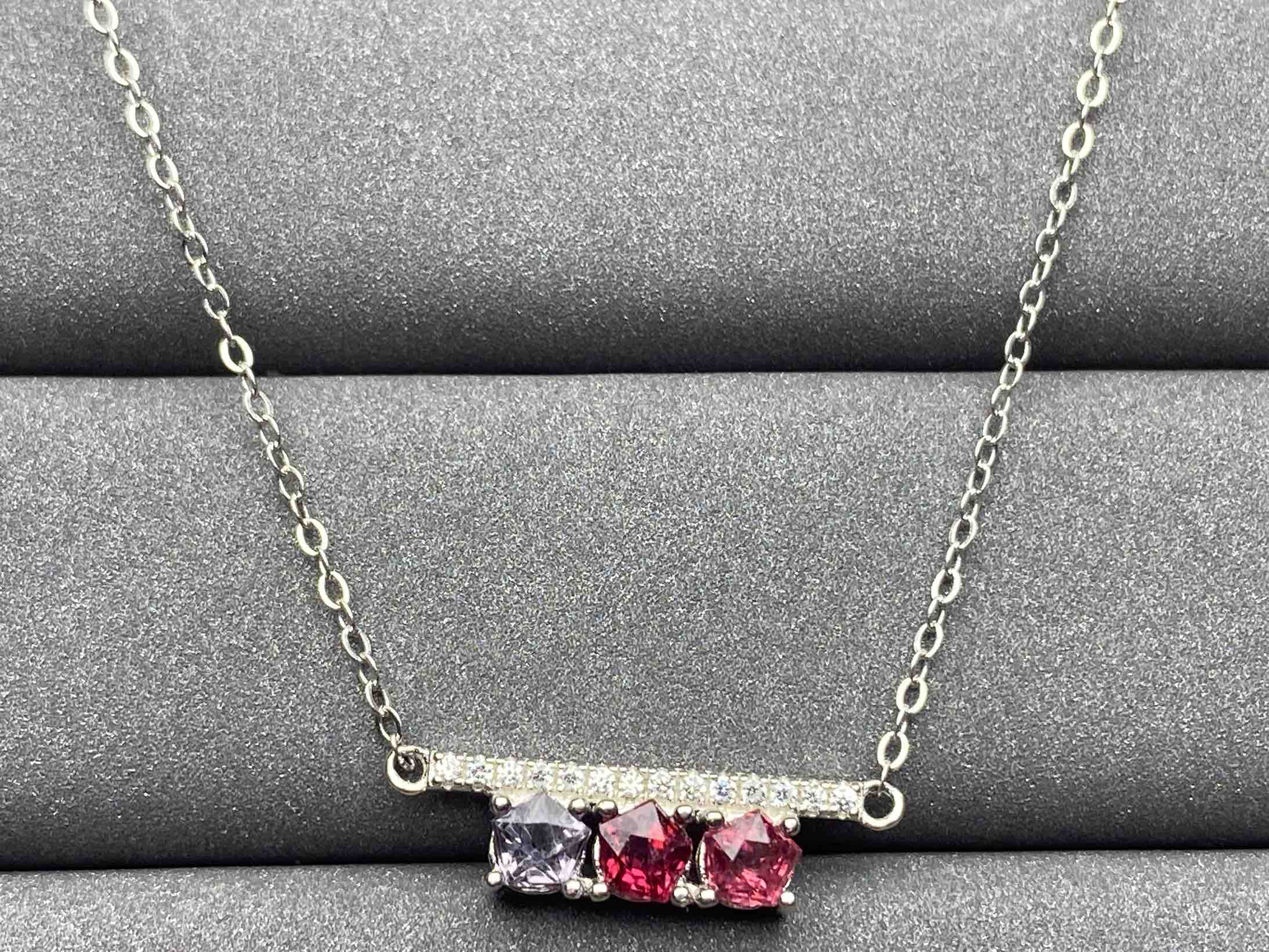 4211 Spinel Necklace – Wave Crystal Jewelry