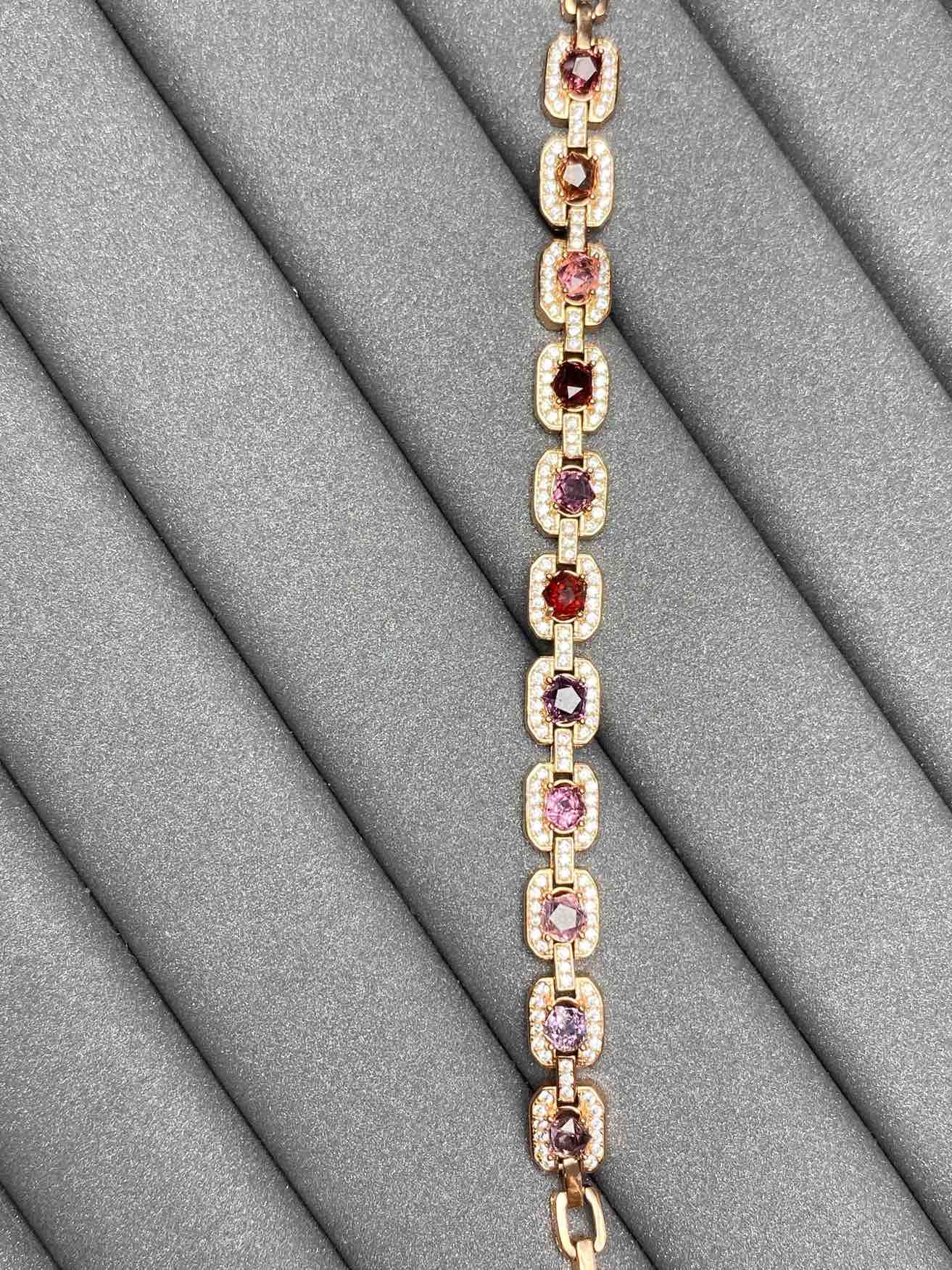 4222 Spinel Bracelet – Wave Crystal Jewelry